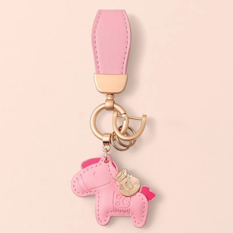 Chinese Zodiac Horse Key Chain Phone Charm&Bag Pendant Christmas Gift