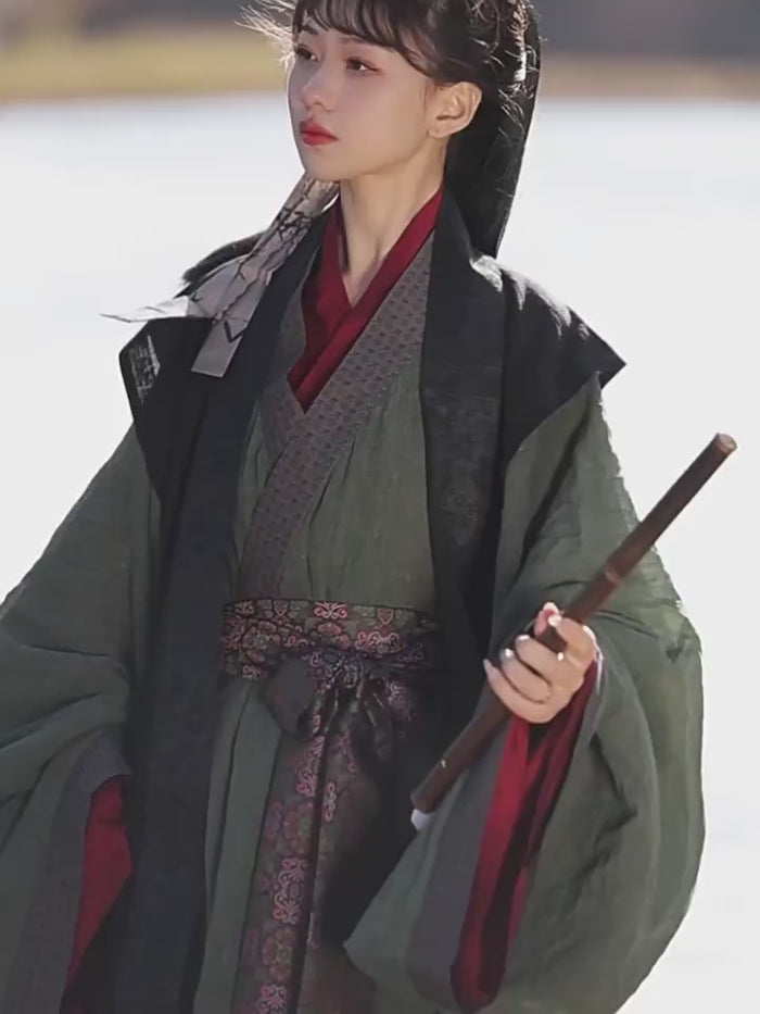 Song Dynasty Girls' Hanfu Changshan